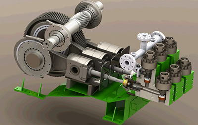 Mud Pump Structure - Hebei Yingpai Import Export Trading Co., Ltd.