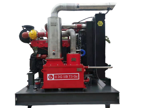 All Mechanical Hydraulic Start Atex Zone 2 Diesel Engine 150KW ...